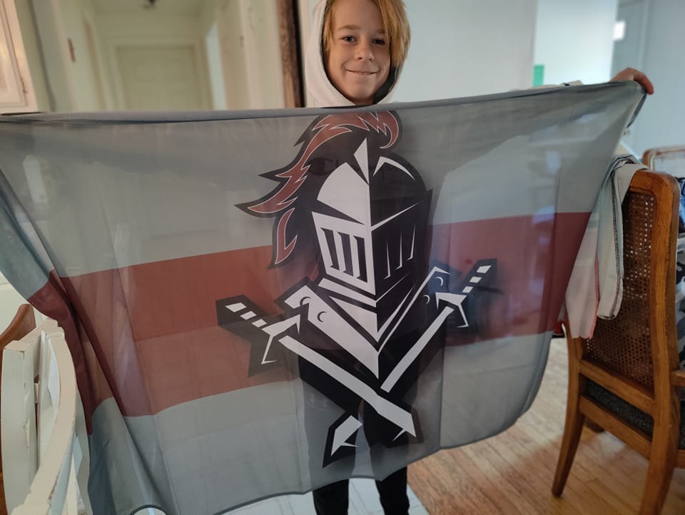 Custom Square Flag – Lake Graphics of Berwick Maine